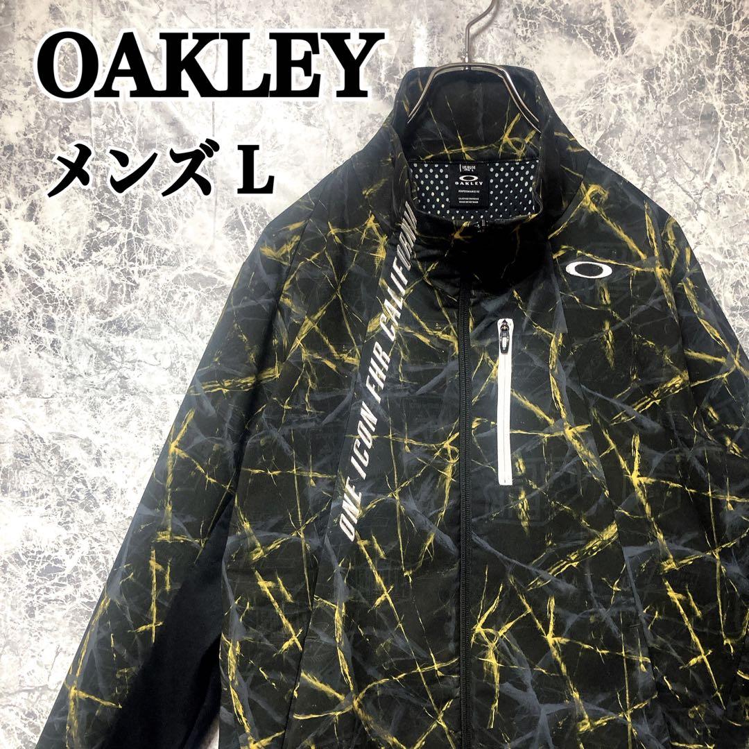 【美品】OAKLEY オークリー ゴルフウェア ナイロン ドローコード 刺繍