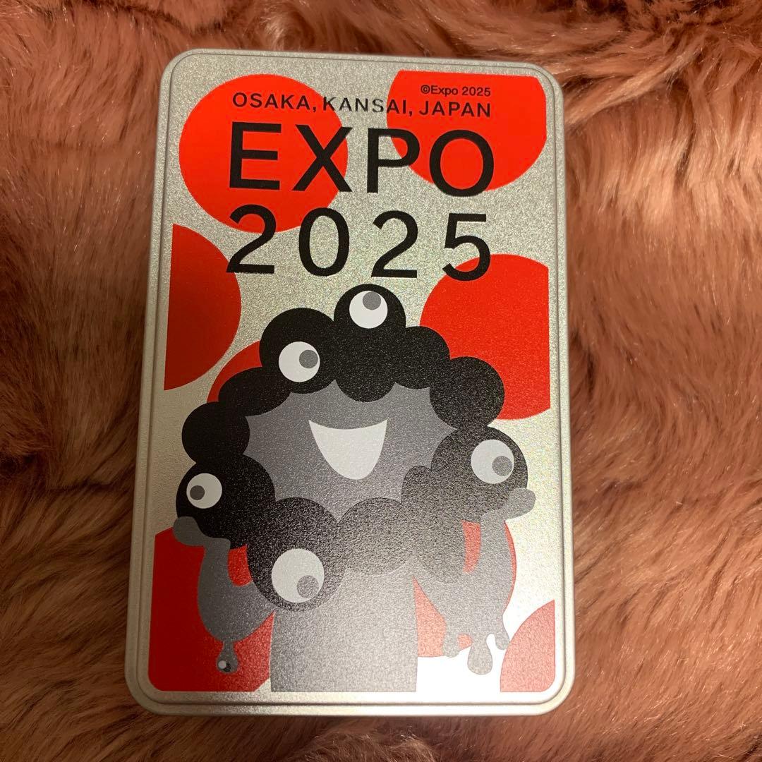 EXPO2025 黒ミャクミャク　チョコクランチ缶