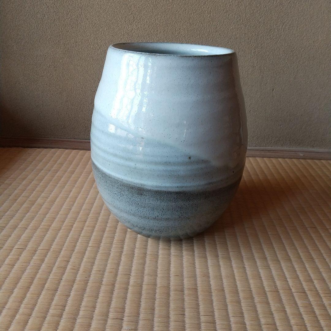 萩焼 泉流山  古賀將夫  花壺