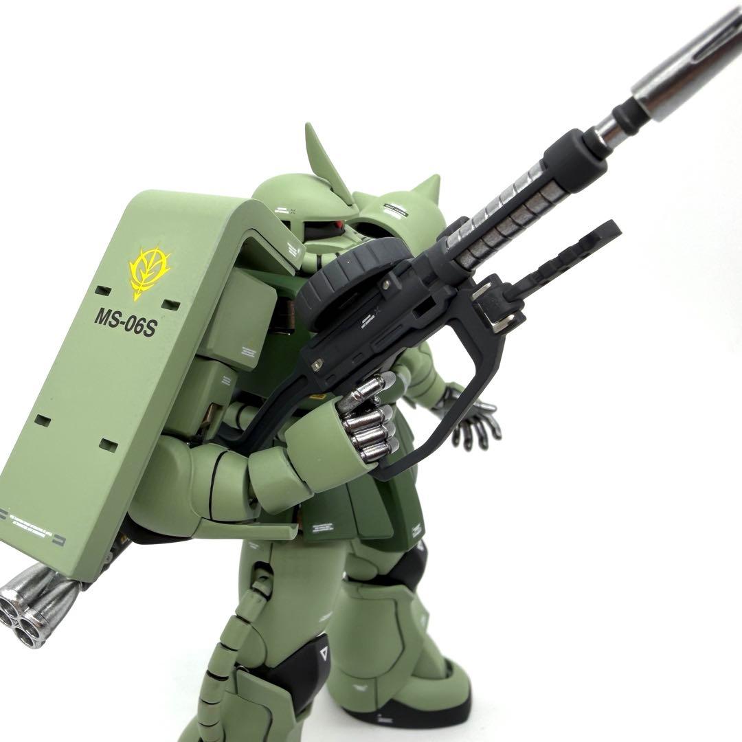 HG ザクS型　ガンプラ　全塗装　完成品