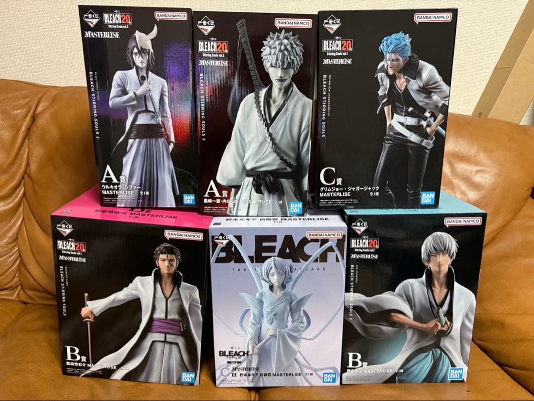 BLEACH 黒崎一護 朽木ルキア 藍染惣右介 グリムジョー ウルキオラ