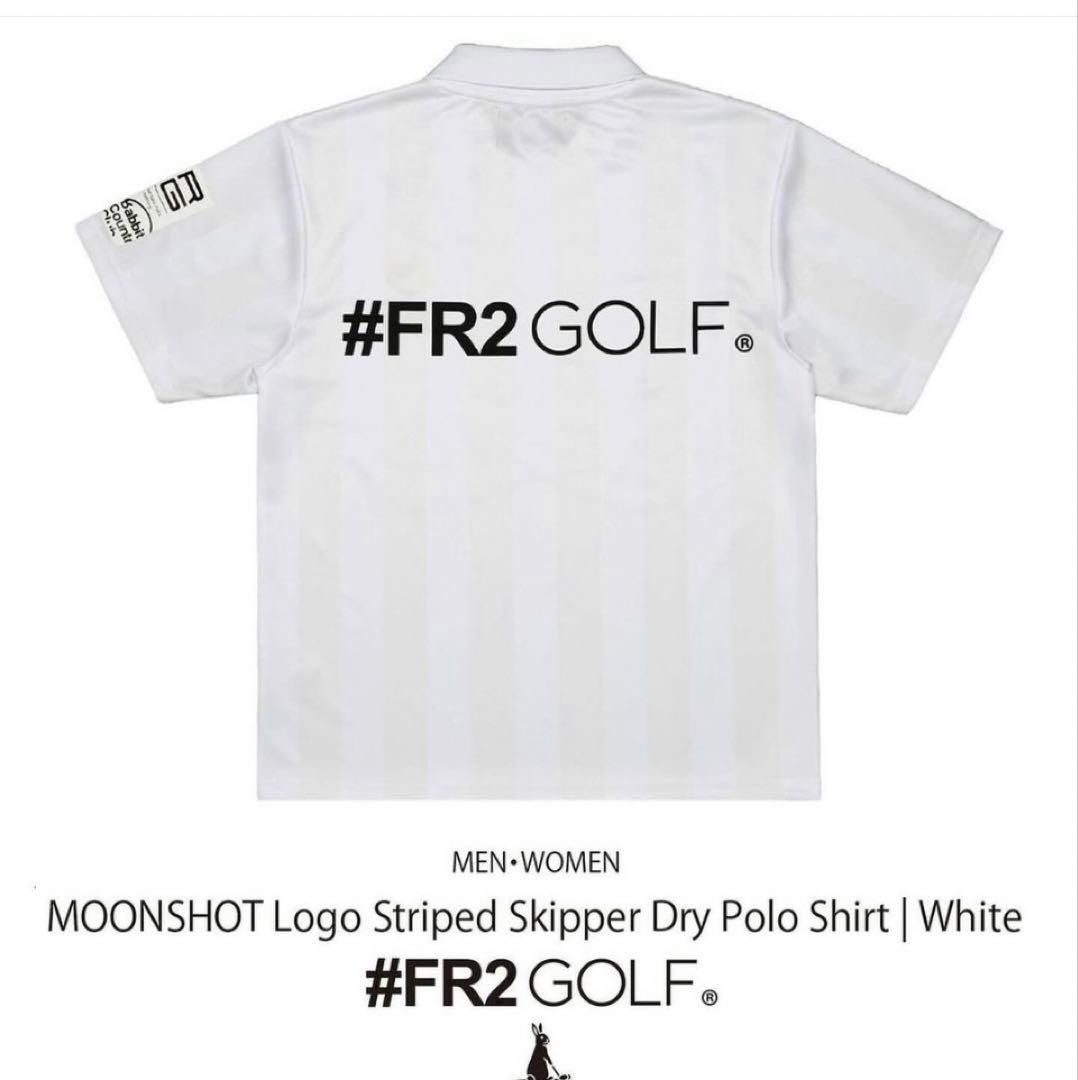 FR2GOLF ポロシャツ　MOONSHOT Logo polo サイズXL