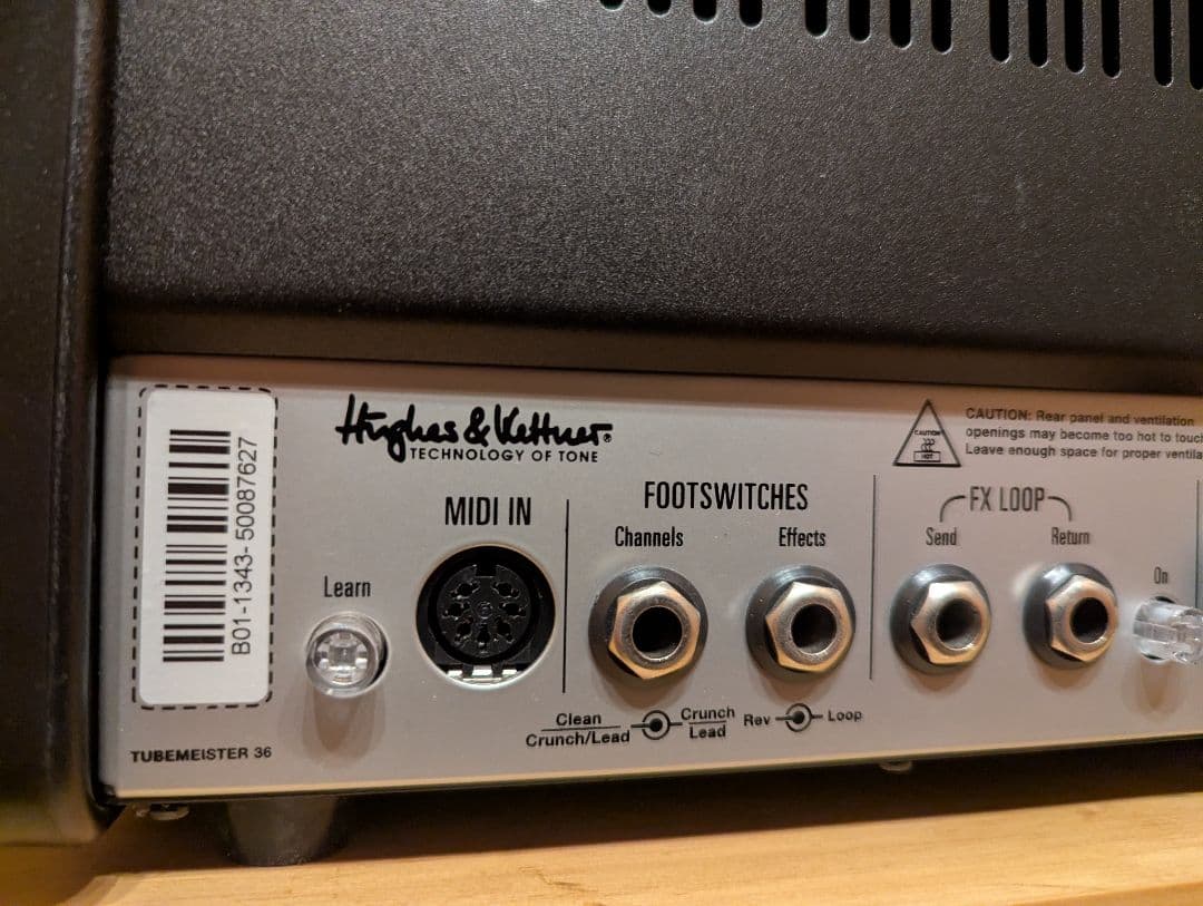 Hughes & Kettner Tube Meister 36 チューブアンプ