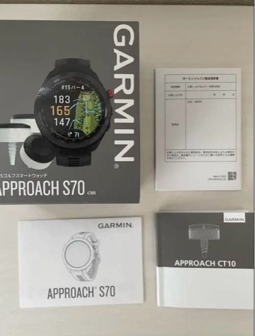 GARMIN APPROACH S70 （CT10 3個付）