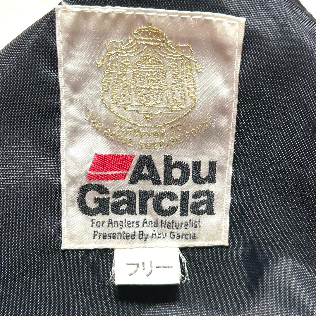 Abu Garcia フィッシングベスト 赤 フリー 旧タグ 多ポケット