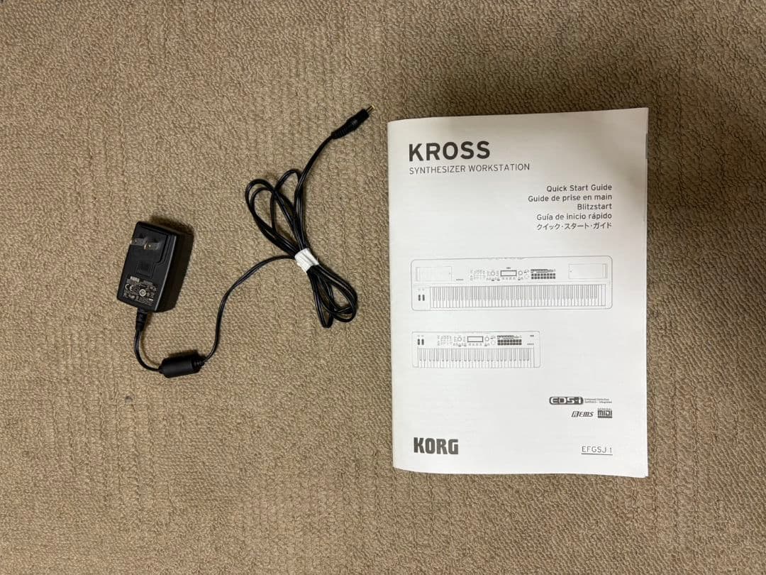 KORG KROSS 2 61鍵 レッドマーブル 純正ソフトケース付き