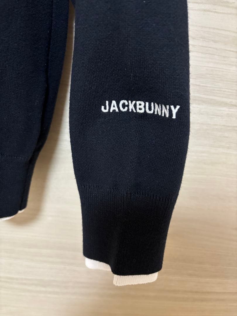 (美品)JACKBUNNYブラック クルーネックセーター サイズ5