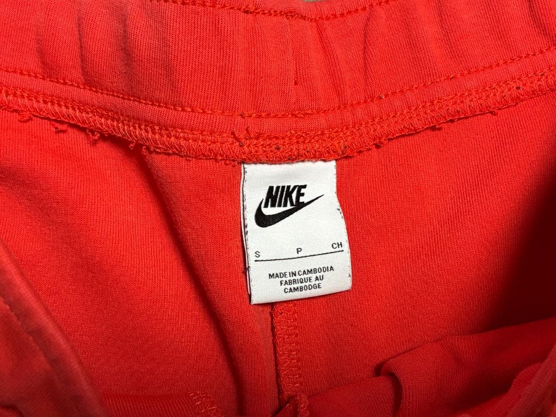 central cee愛用 NIKE テックフリース セットアップS レッド