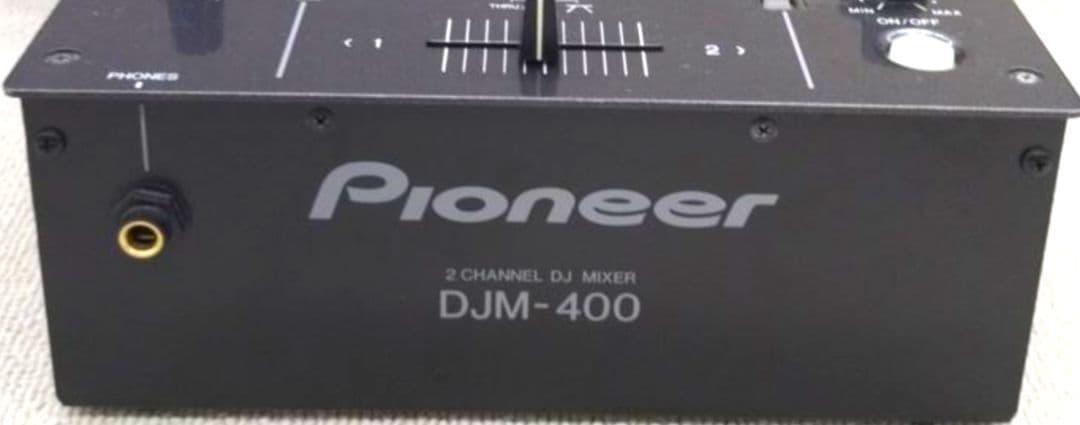 ■■【電源AC付】Pioneer DJM-400 2チャンネルDJミキサー