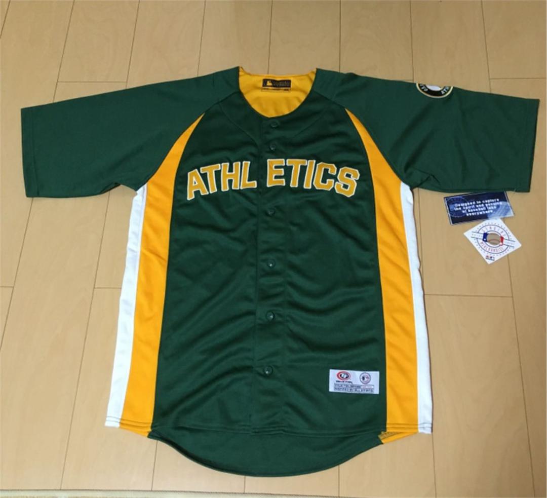 新品未使用タグ付き！TRUE FAN製⭐︎MLB アスレチックス⭐︎ユニホーム