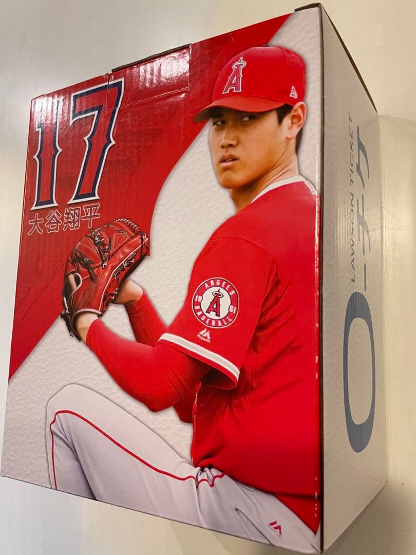 初球場配布　大谷翔平　メジャー初　ボブルヘッド 二刀流 2018年
