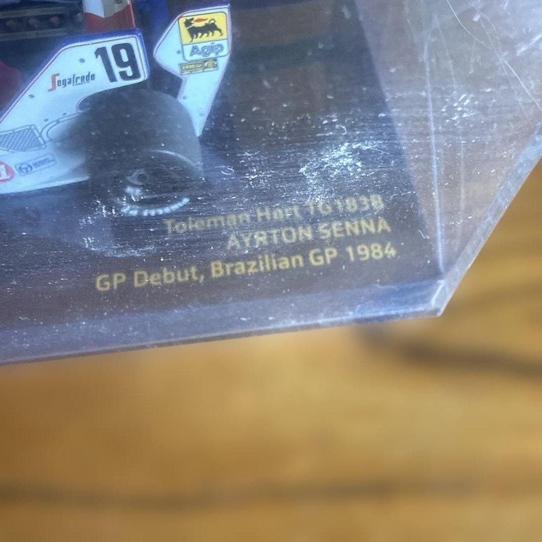1/43 トールマン TG 183B A.セナ ブラジルGP 1984