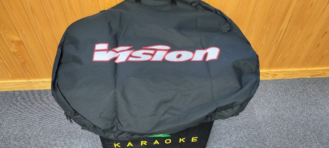 vision 自転車カバー 黒 ロゴ入り