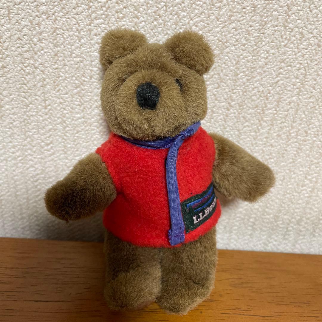希少☆美品L.L.bean L.L.bear フィンガーパペット　3体セット