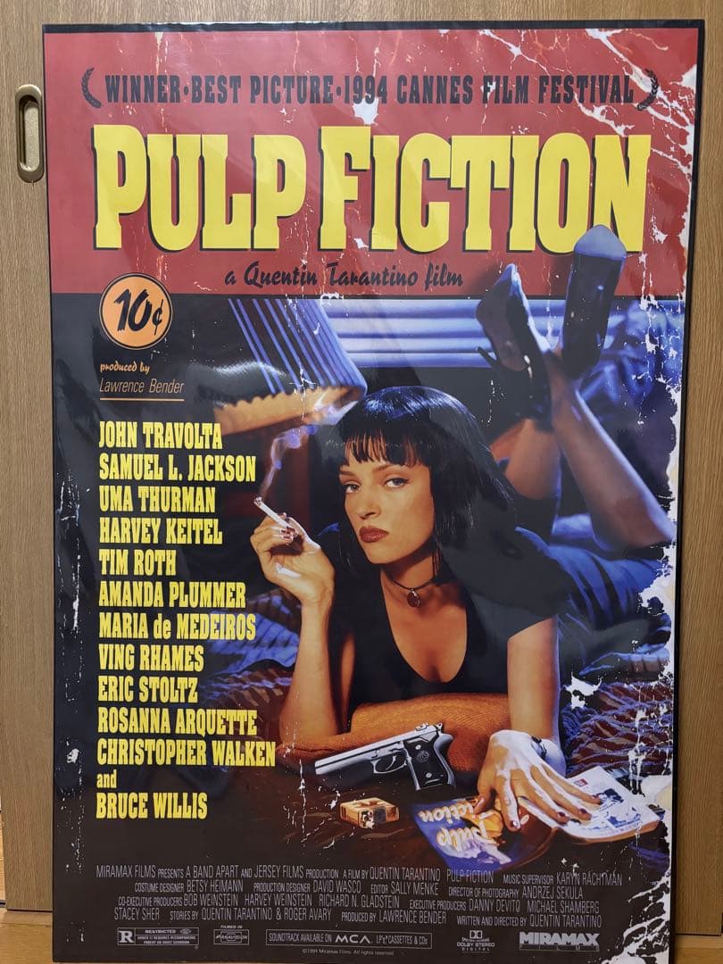 90's Pulp Fiction パルプフィクション ポスター