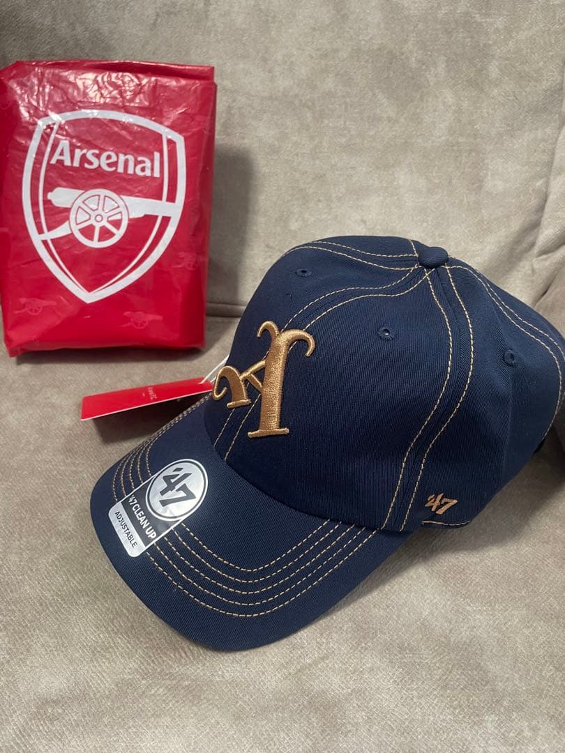 Arsenal 47 Brand キャップ ネイビー