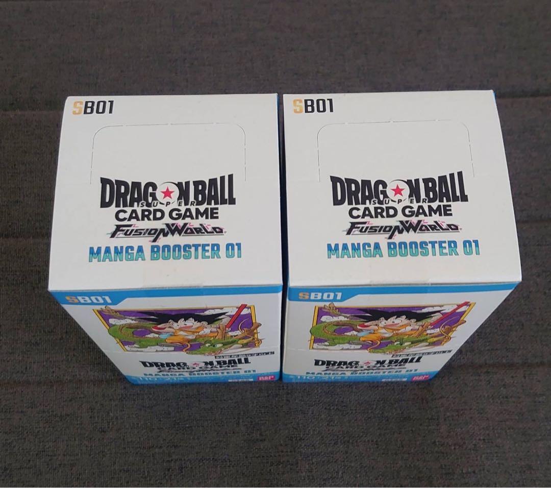 ドラゴンボールMANGA BOOSTER 01 テープ付き2BOX