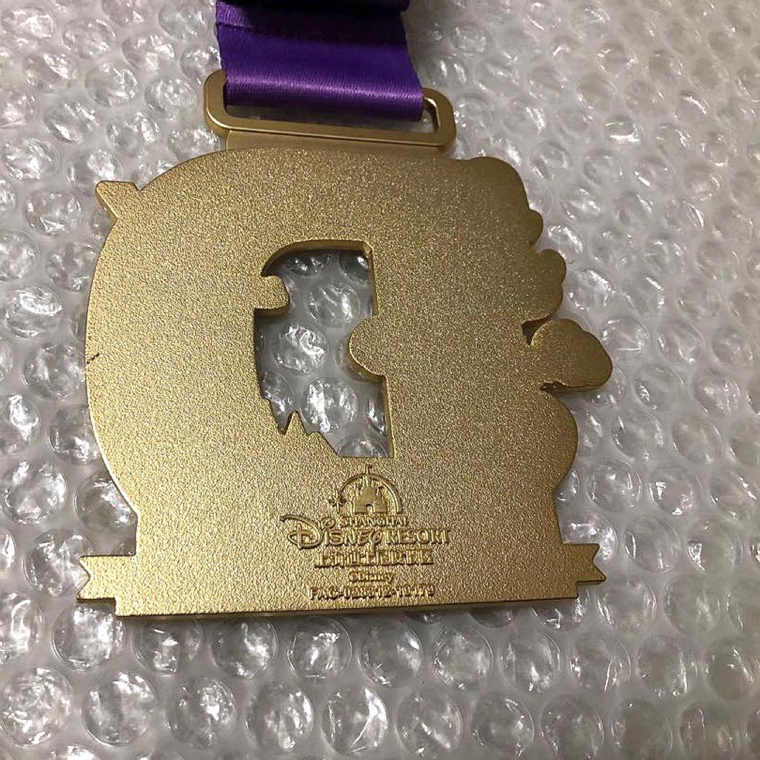 海外 上海ディズニー5Km完走記念 ミッキーマウス DISNEY メダル