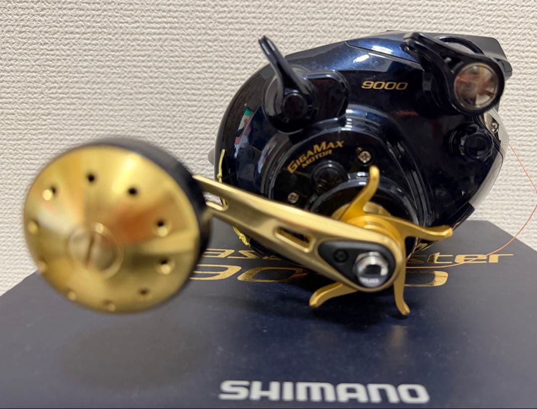 SHIMANO 電動リール 9000 ライン付き