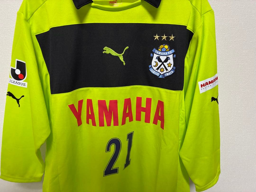 PUMA製 ジュビロ磐田 GK八田直樹 オーセンティックユニフォームXOネーム入