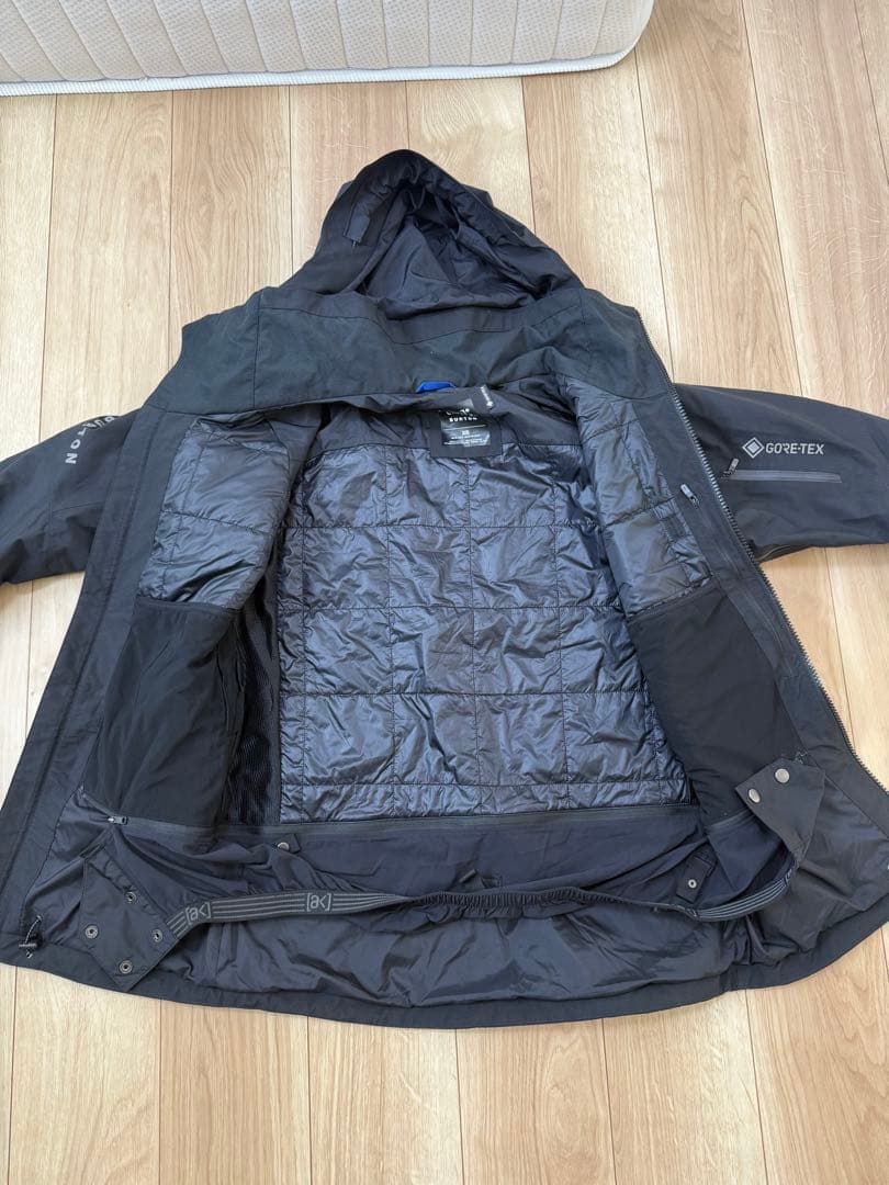 【超美品】Burton [ak] GORE-TEX XS ブラック 5回のみ使用
