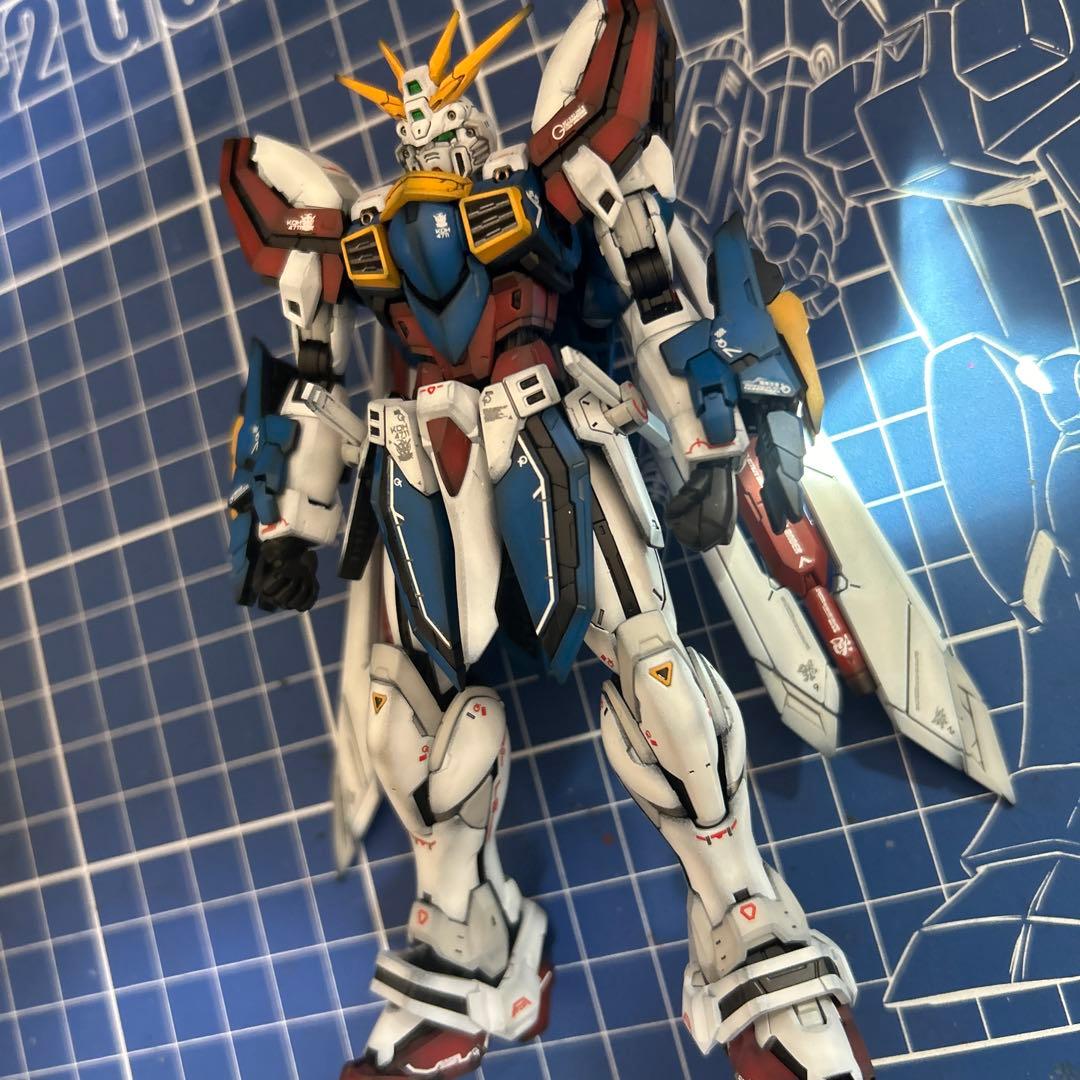 RG ゴッドガンダム　1/144 塗装完成品