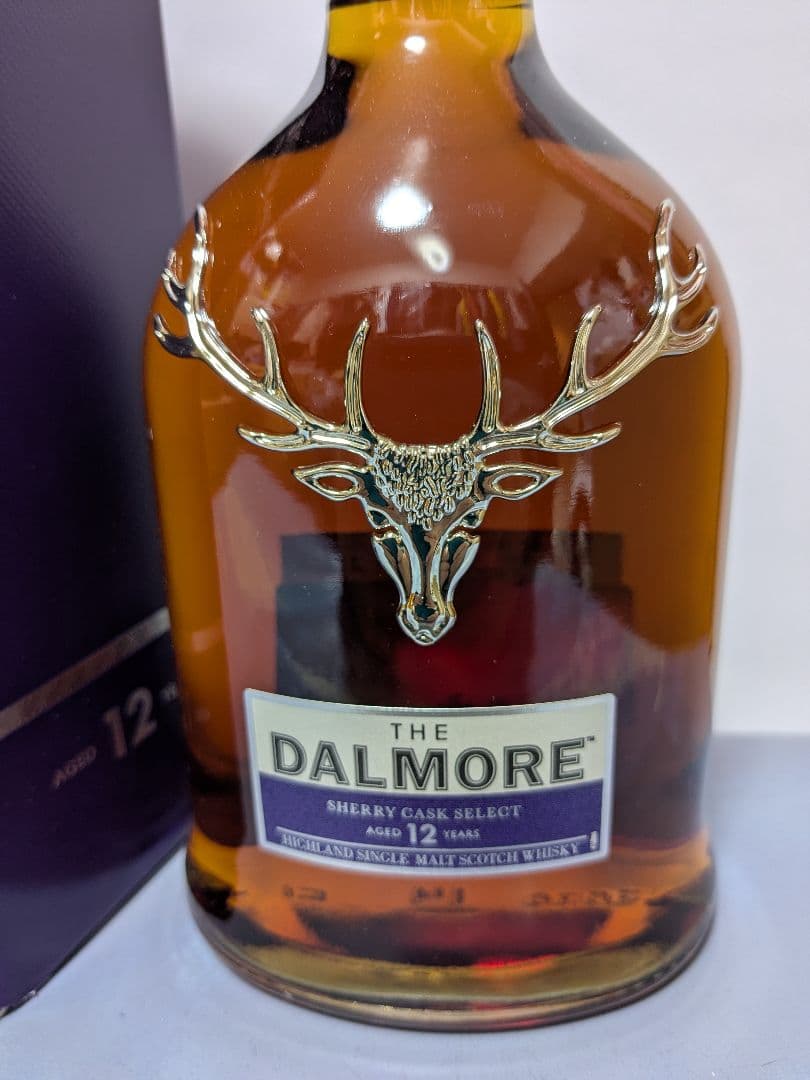 THE DALMORE ダルモア 12年 シェリーカスクセレクト 箱付き。