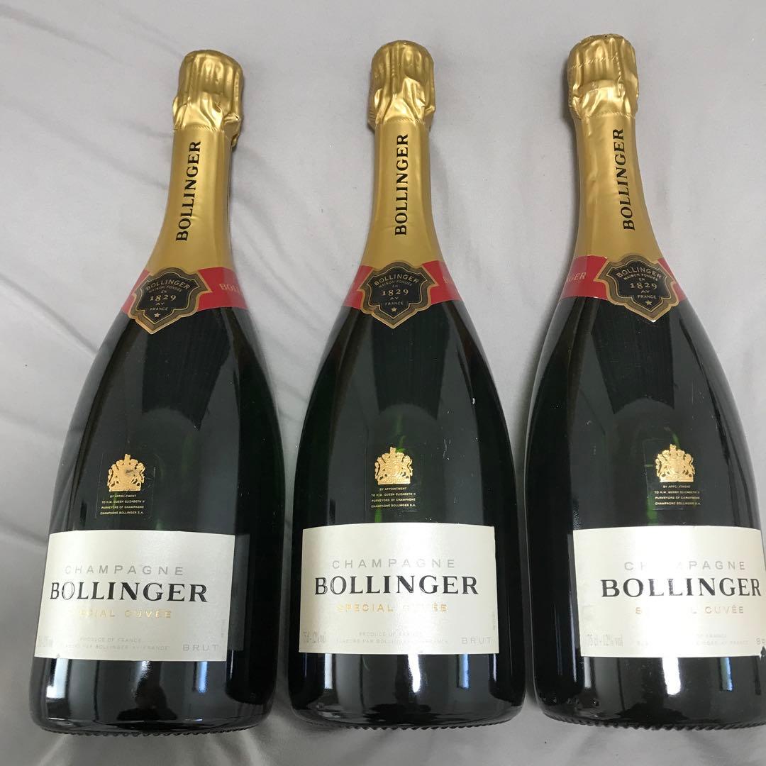 Bollinger シャンパン 3本セット