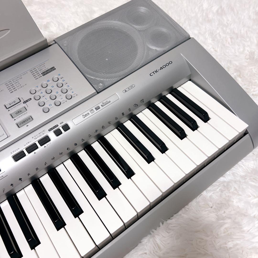 【美品】CASIO CTK-4000 61鍵キーボード カシオ