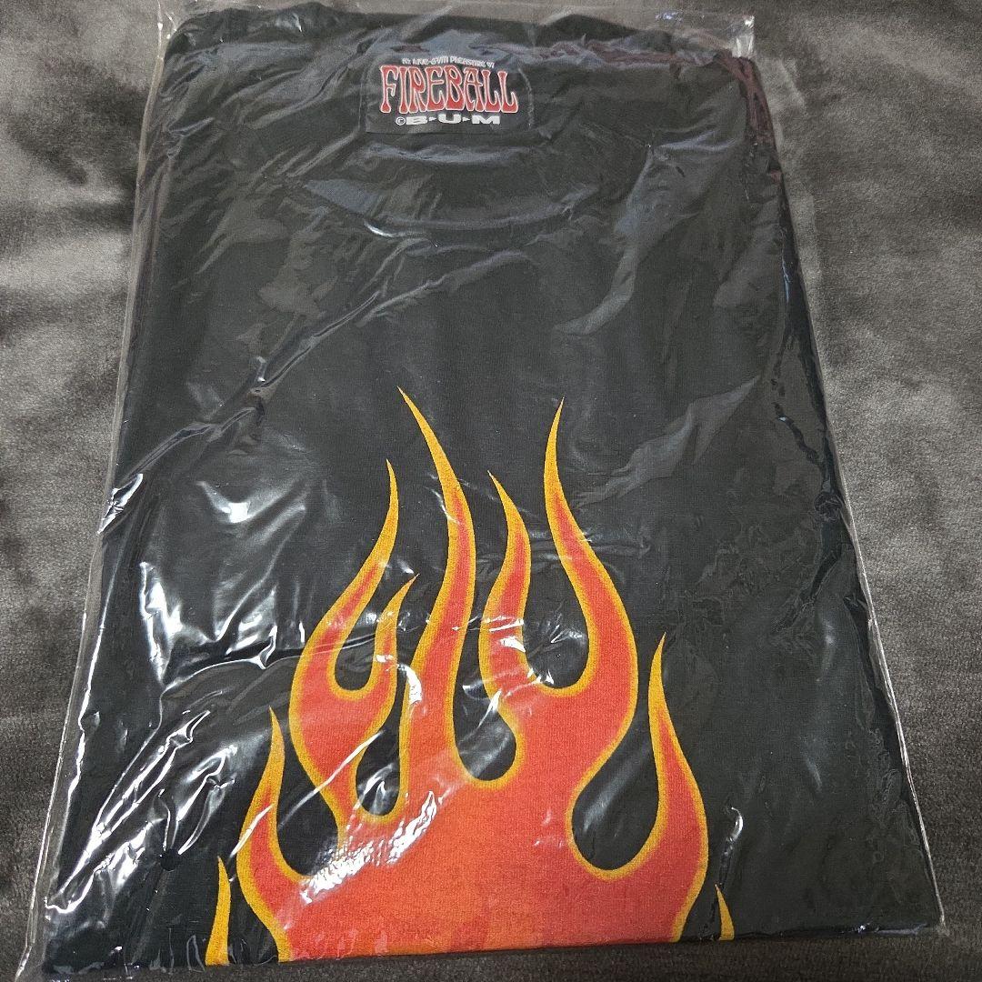 送料無料★新品★B'z　FIREBALL　長袖 ロングTシャツ