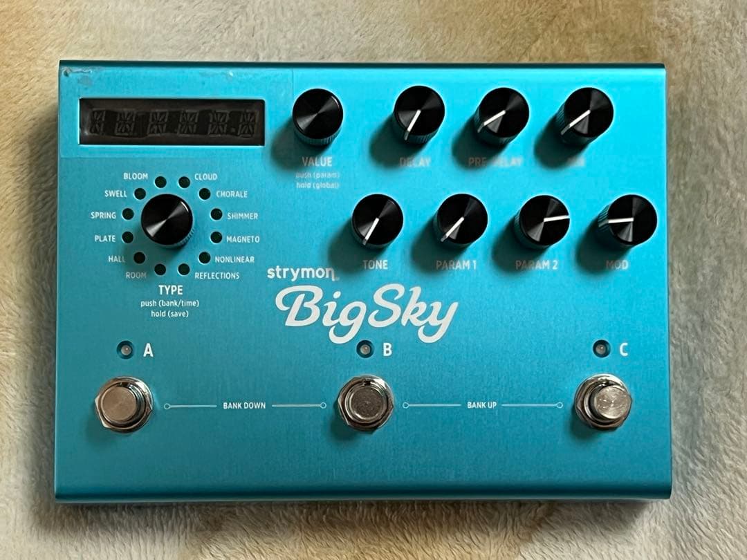 strymon BigSky リバーブ