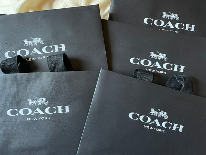 coach 正規店　紙袋　ショッパー　コーチ　バラ売り可　追加も可