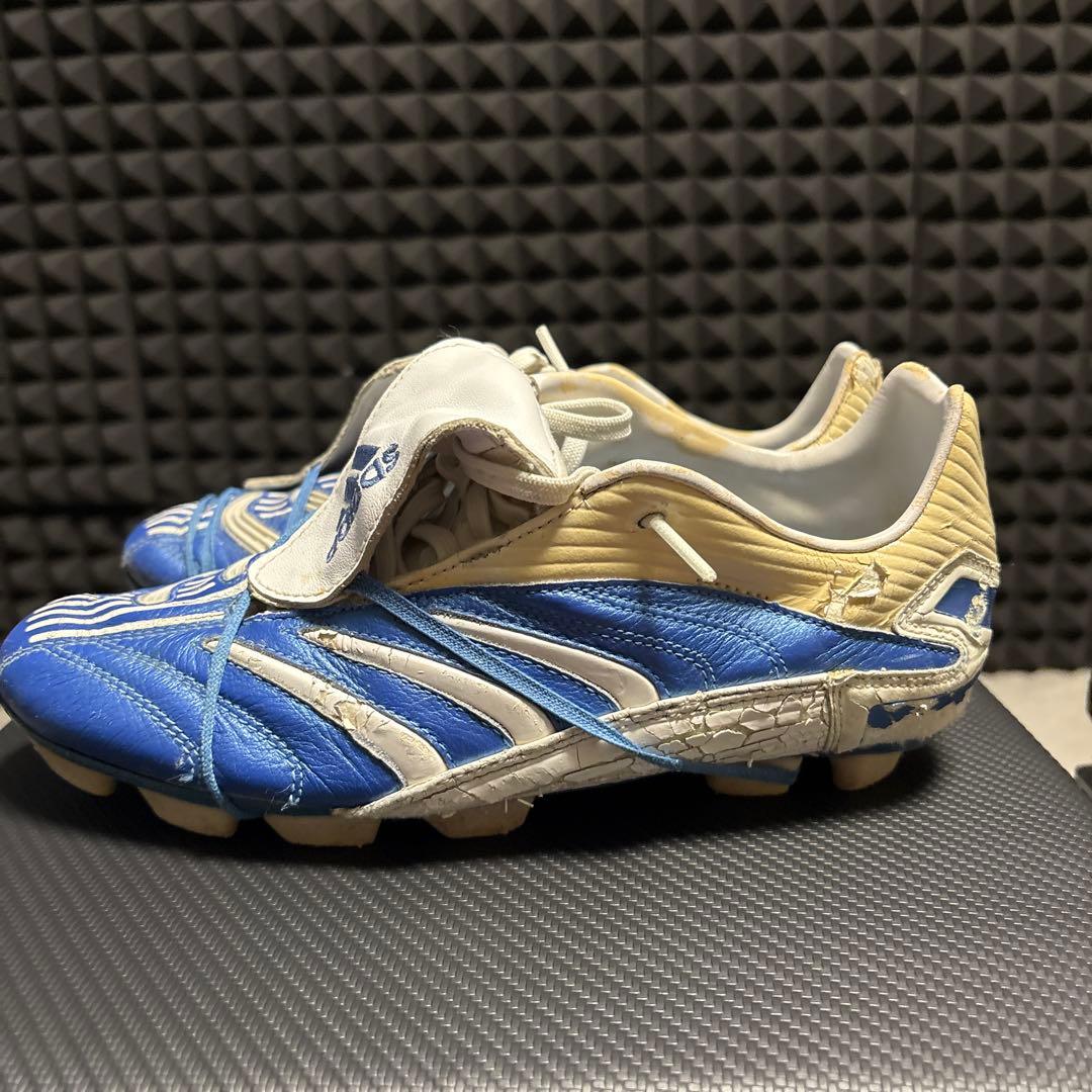 adidas アブソリュート　2000年代モデルサッカーシューズ 青/白/
