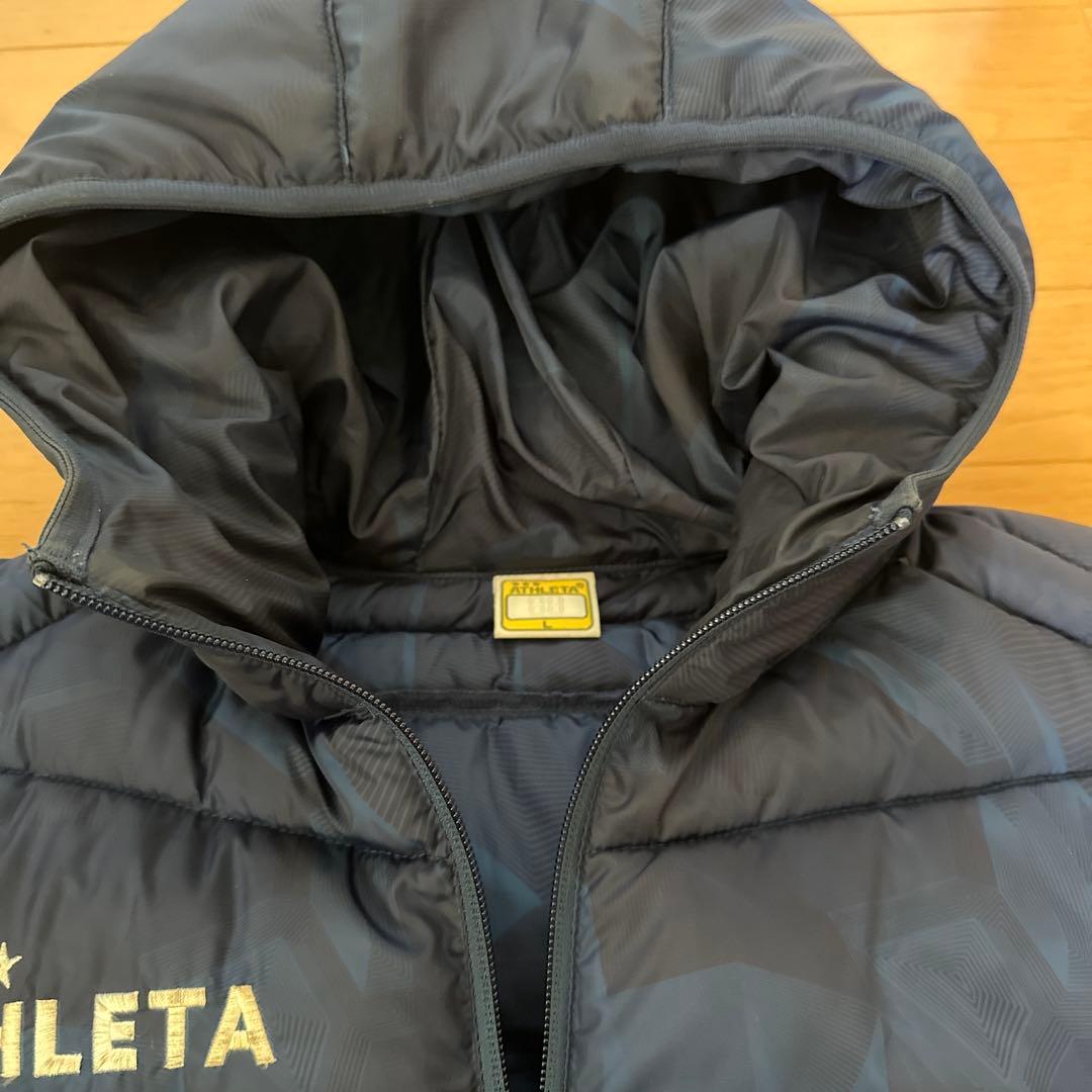 ATHLETA パディングジャケット上下Lサイズ