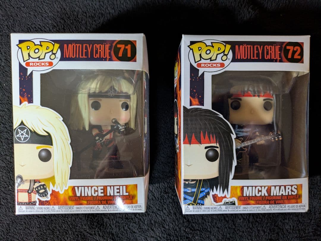 Funko POP! ROCKS MOTLEY CRUE 4体セット