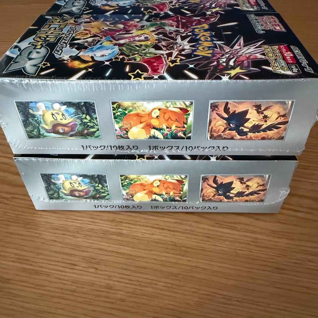 ポケモンカードゲーム シャイニートレジャーex 4BOX シュリンク付き