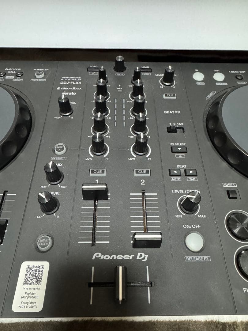 DDJ-FLX4 / SHURE SRH440A モニターヘッドホンセット