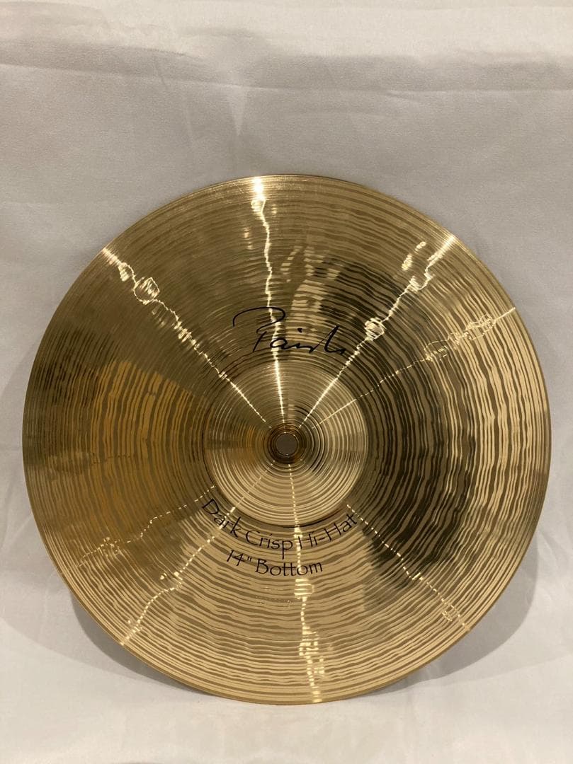 パイステSIGNATURE DARKCRISP HI-HAT14インチペア