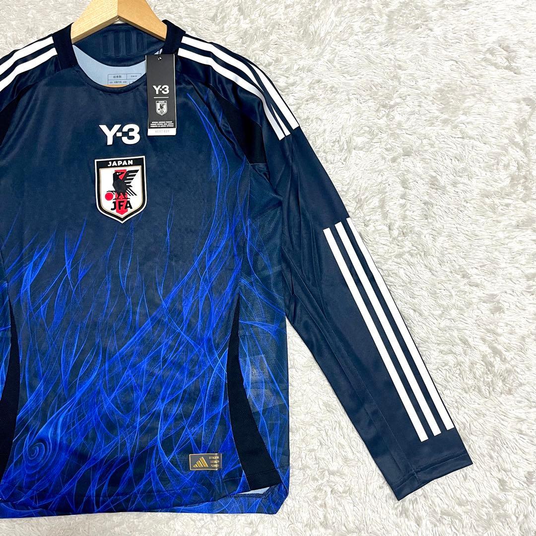 ✨新品✨Y-3 サッカー日本代表ユニフォーム オーセンティック 長袖 Mサイズ