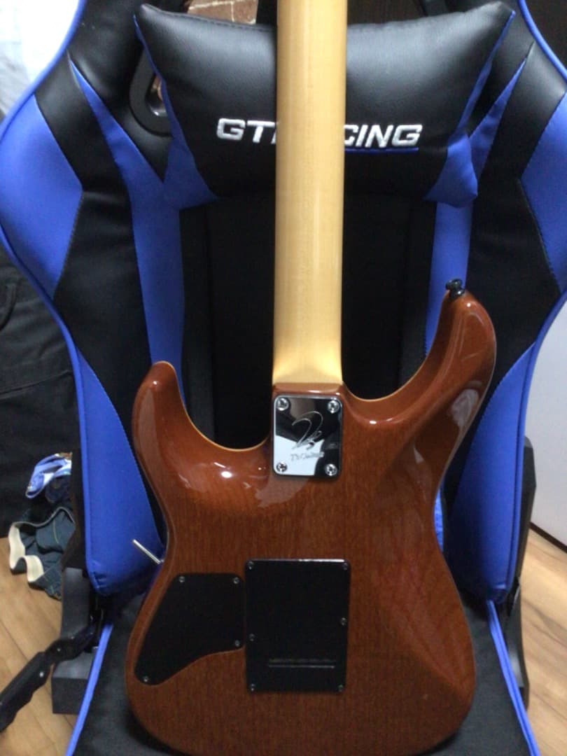 HKD999　T's Guitars DST-DX24 美品　柾目ネック
