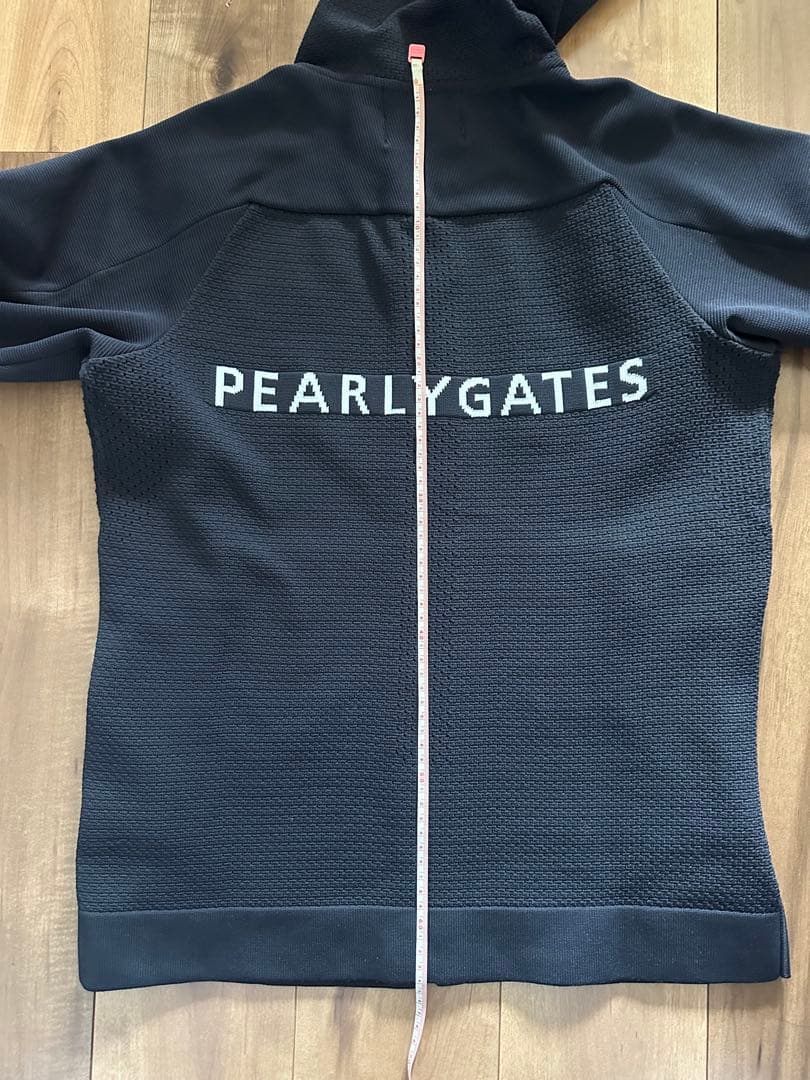 PEARLY GATES フルジップ フーディ ニットジャケット ネイビー 4