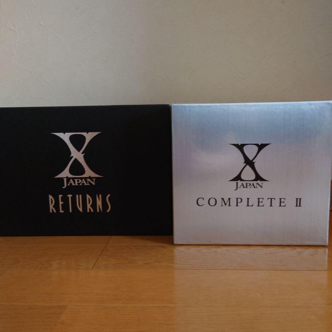 X JAPAN complete Ⅱ box ＆ RETURNS完全版 セット
