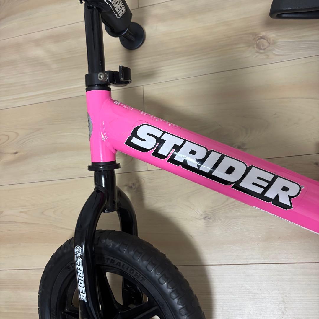 STRIDER バランスバイク ピンク　スポーツ