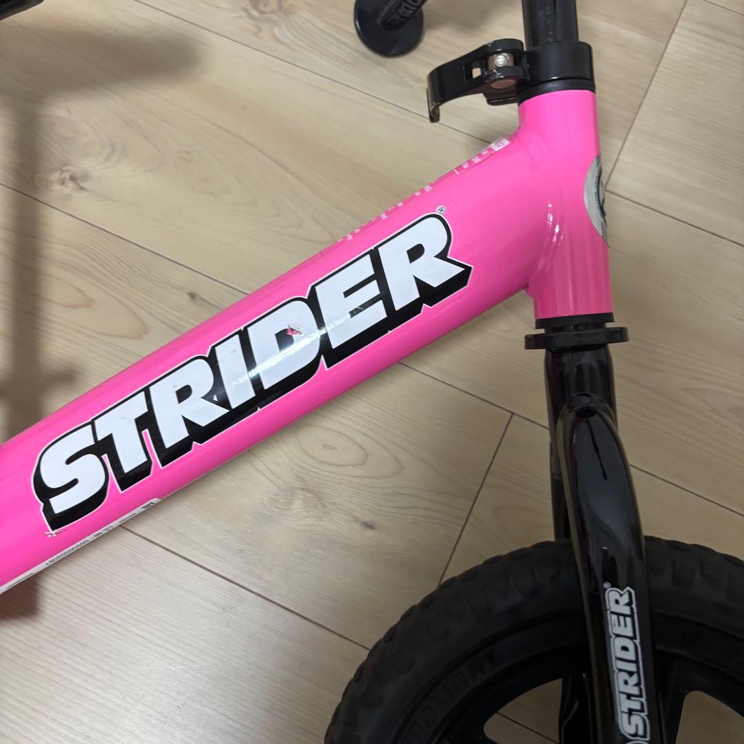 STRIDER バランスバイク ピンク　スポーツ