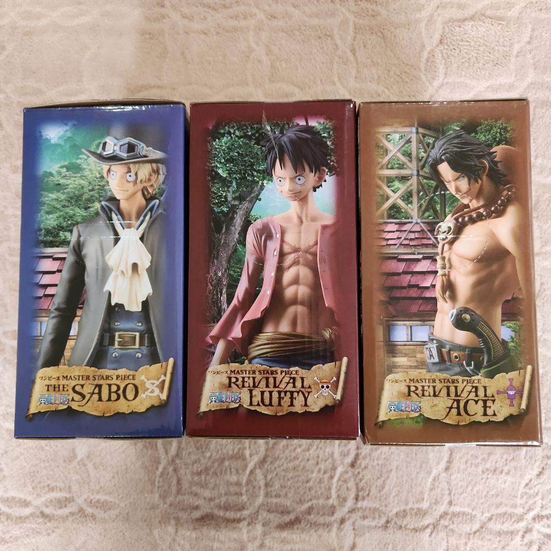 ONE PIECE ワンピース 3義兄弟 フィギュアセット ルフィ エース サボ