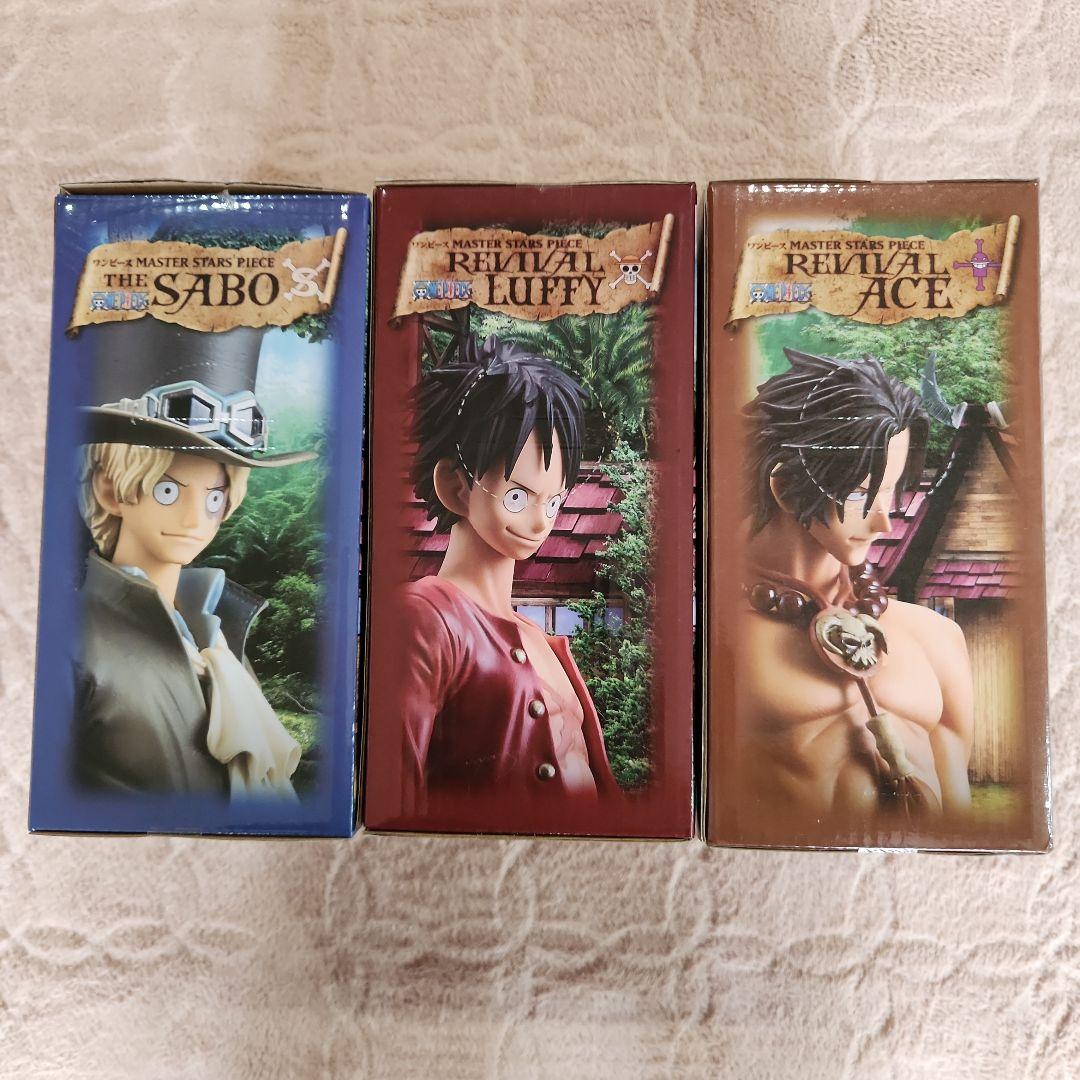 ONE PIECE ワンピース 3義兄弟 フィギュアセット ルフィ エース サボ
