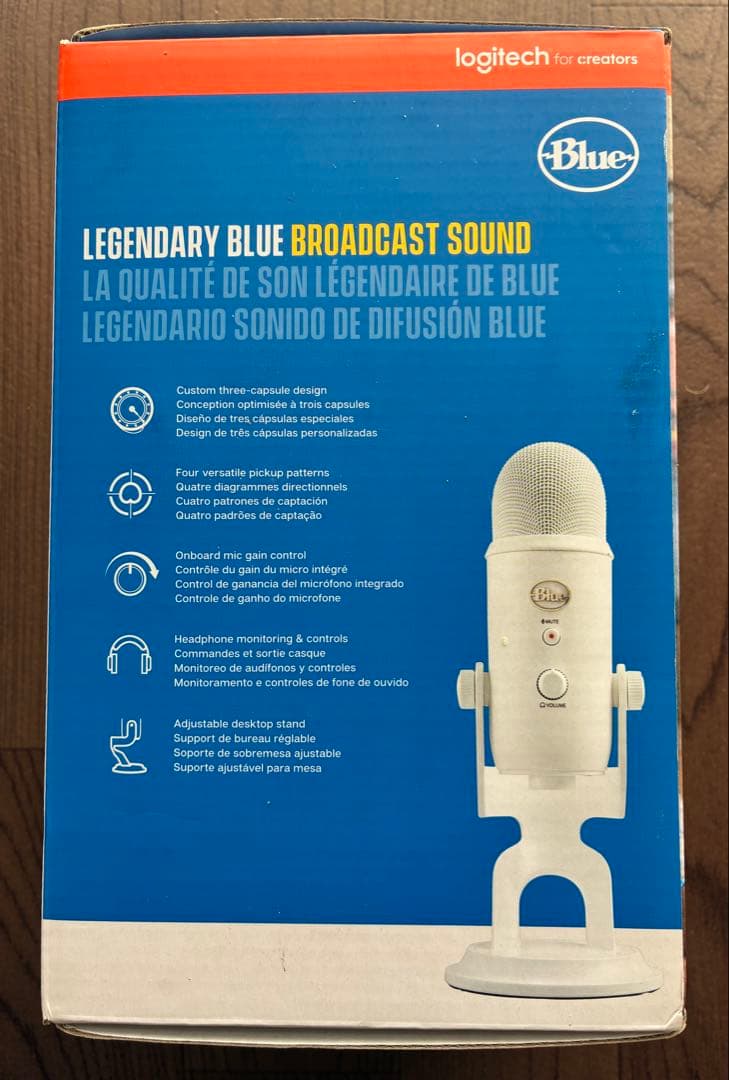 Blue YETI USBマイク ホワイトWhite