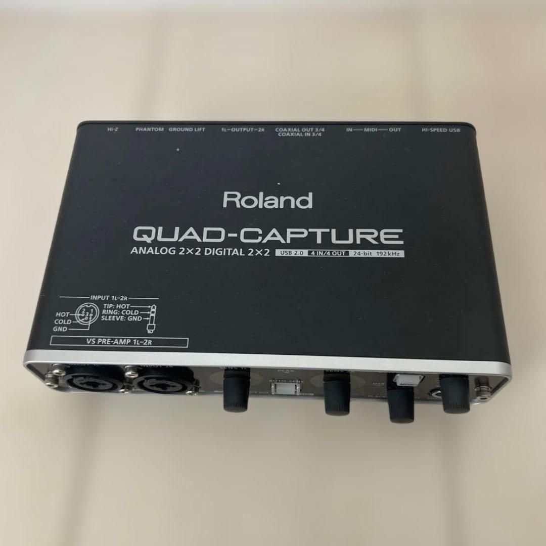 Roland USB オーディオインターフェースQUAD-CAPTURE