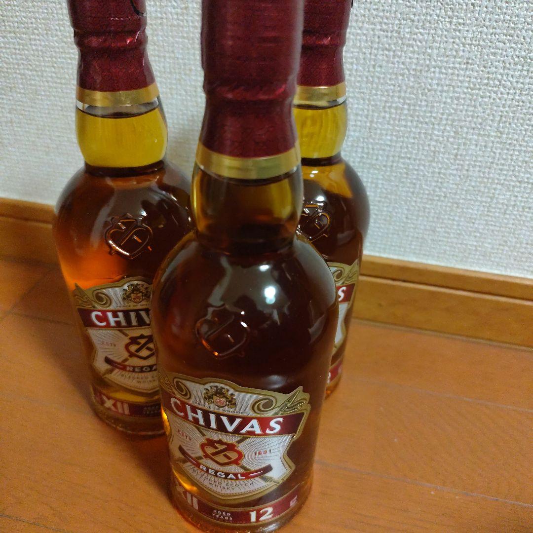 CHIVAS REGAL 12年 ウイスキー 700ml　3本