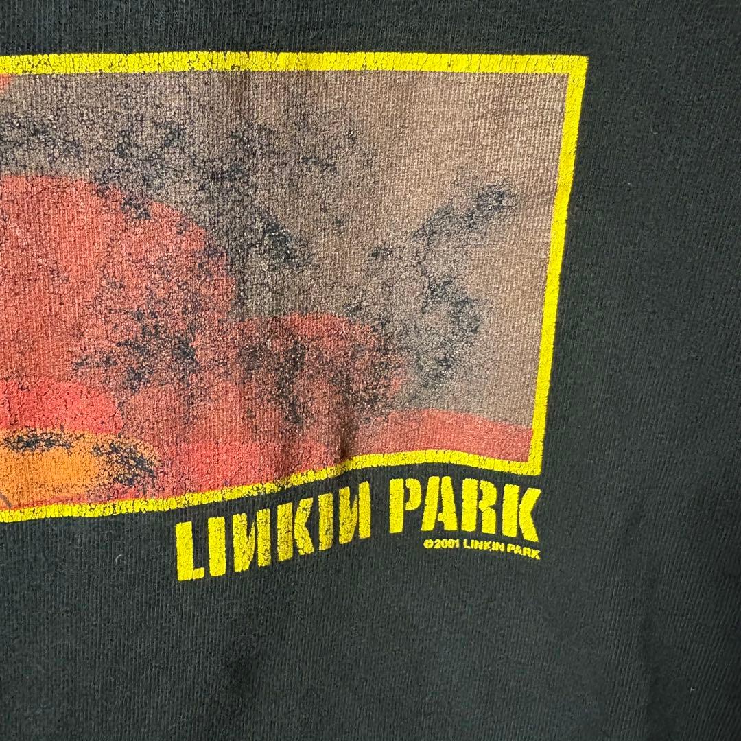 本物　00s LINKIN PARK HYBRID THEORY Tシャツ　L